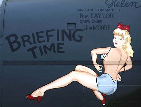 Flying Girls A Compendium Of WW2 Airplane Pin Ups