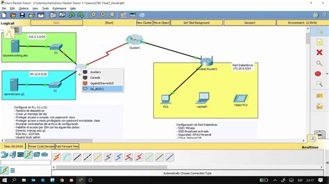 Networking Essentials Cisco Ejercicio Completo Packet Tracer Youtube