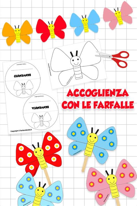 Accoglienza Con Le Farfalle Festoni Regalini Segnaposto Nel