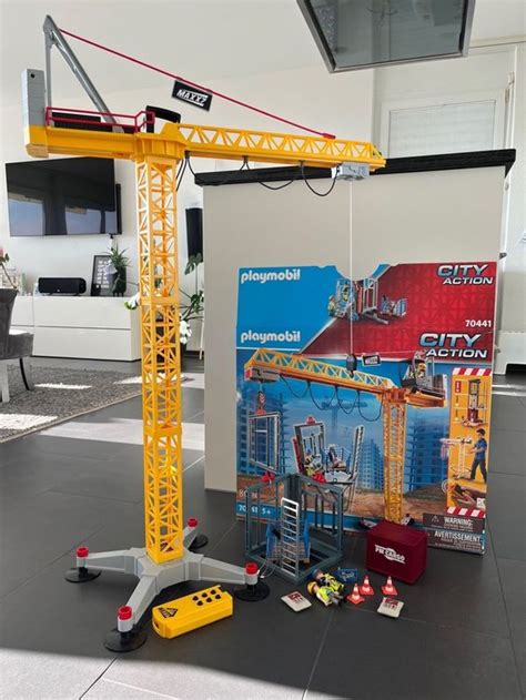 PLAYMOBIL 70441 RC Baukran Mit Bauteil Kaufen Auf Ricardo