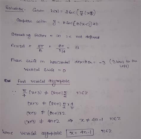 [solved] sketch two periods of the graph of the course hero