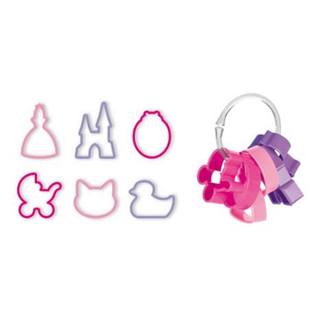 Conjunto de Cortadores Formas Diversas Menina Tescoma Cristal Mágico