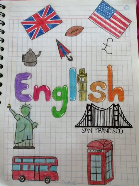 Portadas De Ingles Faciles Y Bonitas Weepil Blog And Resources