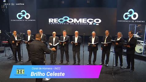 Brilho Celeste Coral De Homens Da Igreja Do Nazareno Central De