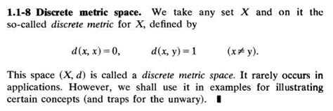 solved discrete metric show that a discrete metric space