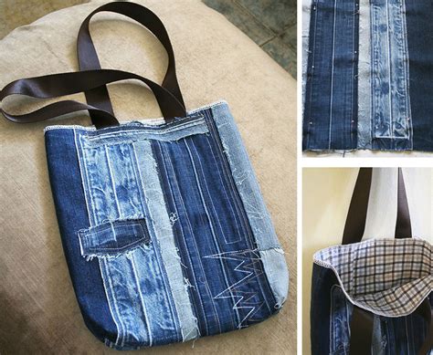 Bag From Old Jeans Bag From Old Jeans Diy Old Jeans Old Jeans