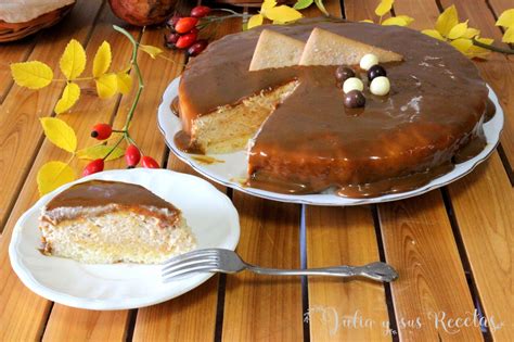 Tarta mousse de galletas maría con dulce de leche Comparterecetas