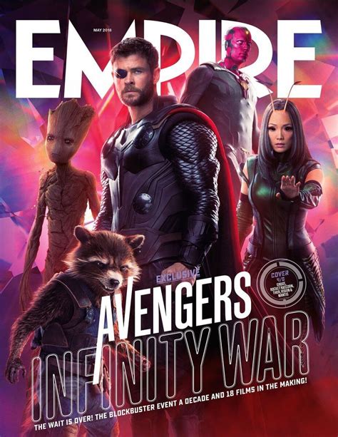 Avengers Infinity War Eroi E Villain In Sei Nuove Cover Di Empire
