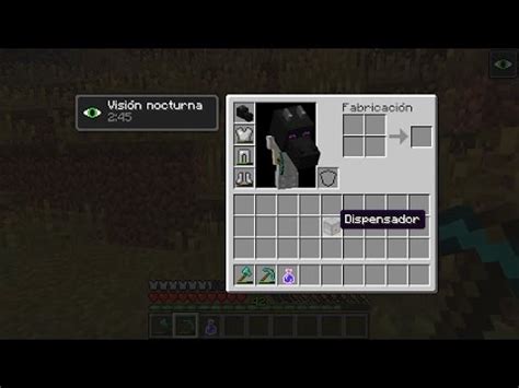 Como Hacer Un Dispensador En Minecraft Youtube