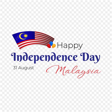 Malaysia National Day Vector Hd Images Malaysia Independence Day 31st