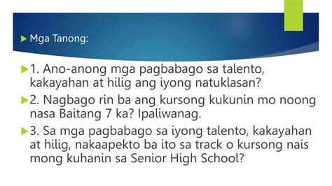Lesson 1 Mga Mahalagang Hakbang Upang Mapaunlad Ang Talento Pptx