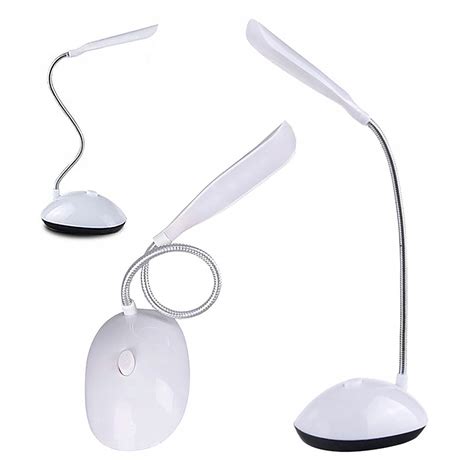 LAMPKA BIURKOWA 4LED SZKOLNA NA BIURKO NOCNA BIAŁA 01727 Cena