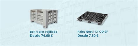 Palets de Plástico y Cajas de Plástico Grupo Paletplastic