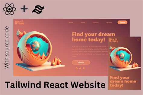 Build A React JS Website With Tailwind Css Web Development Projects