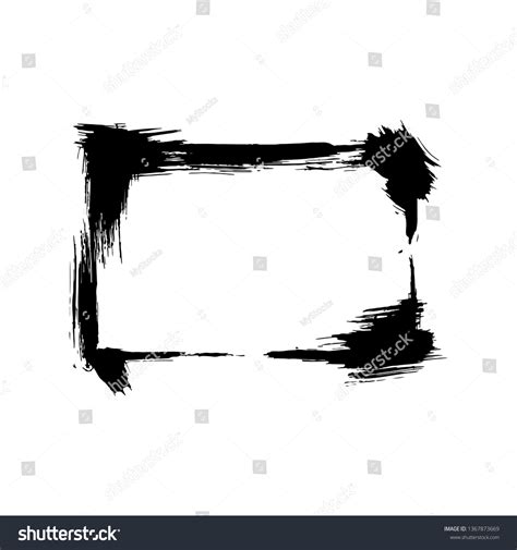 11 369 Grunge square outline 图片库存照片和矢量图 Shutterstock