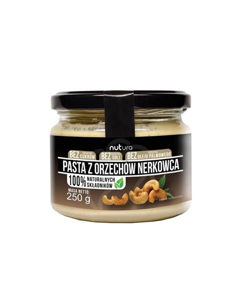 Masło z orzechów nerkowca 250g Nutura