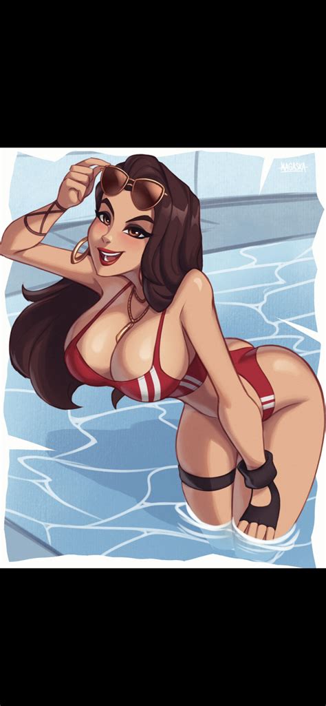 Rule 34 Big Breasts Boardwalk Ruby Fortnite Boobs And Butt Pose Breasts Brown Eyes Brown