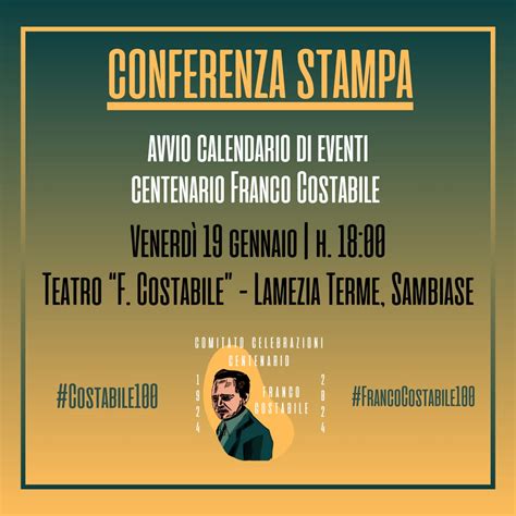 Lamezia Terme Il 19 Gennaio Presentazione Degli Eventi Per Le