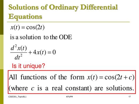 ppt cise301 numerical methods topic 8 ordinary differential equations odes lecture 28 36