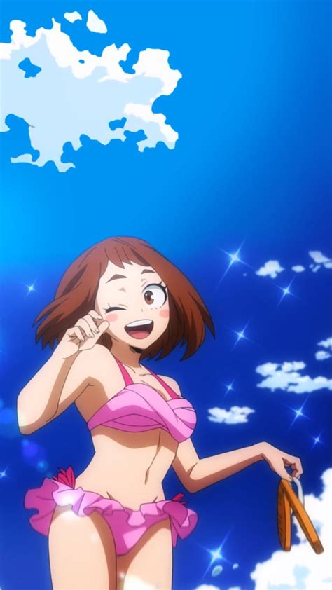 Ochaco Uraraka URAVITY Aesthetic Wallpaper Héros Instagram Manga