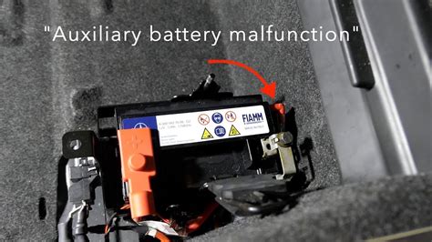 Auxiliary Battery Malfunction Mercedes Benz