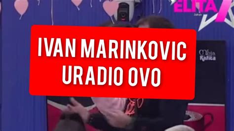 Ivan Marinkovic Uradio Ovo Ovo Niko Nije Ocekivao Youtube