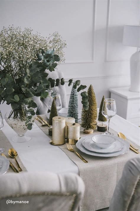 Idee Per La Tavola Natalizia Decorazioni Per Tavolo Decorazioni Per