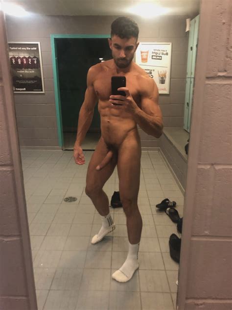 Sexy Hunk Showing Off In Locker Room My Own Private Locker Room