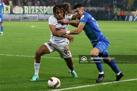 Galatasaray Çaykur Rizespor u tek golle mağlup etti Anadolu Ajansı