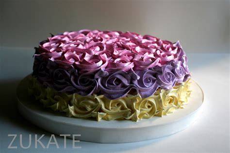 Arriba Imagen Pastel Con Rosetones De Colores Abzlocal Mx
