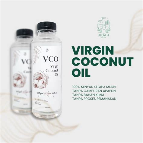 Jual Virgin Coconut Oil 100 Pure VCO Minyak Kelapa Murni 250 Ml Edible