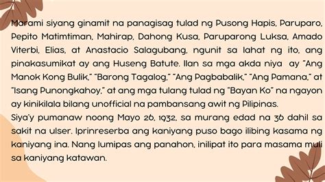665502984 Talambuhay Ni Jose Corazon De Jesus Pdf