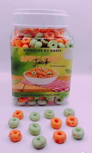Apple Cinna Jack Cereal Waxmelts Embeds For Candles Cereal Candles