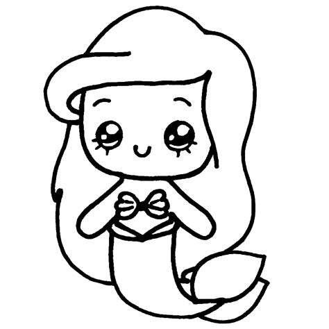 vier Mal Verrückter Portal dibujos para colorear de sirenas kawaii