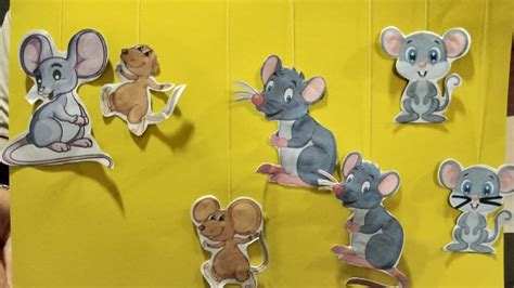 POESÍA COLGADA PARA NIÑOS LOS RATONES YouTube