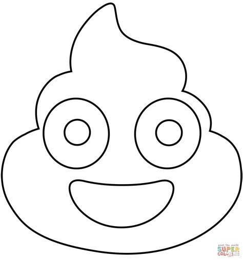 Ausmalbild Haufen Von Kacke Emoji Ausmalbilder Kostenlos Zum Ausdrucken