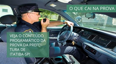 O Que Cai Na Prova Prefeitura De Itatiba SP 2015