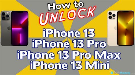 How To Unlock IPhone 13 IPhone 13 Pro IPhone 13 Pro Max And IPhone