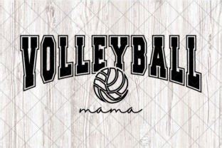 Varsity Mom SVG Volleyball Mama PNG Graphic By Createaip Creative