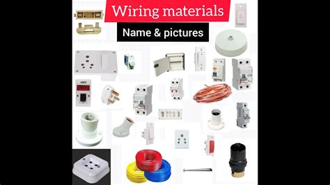 List Of Electrical House Wiring Materials Electronics Electr