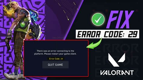 How To Fix Valorant Error Code 29 On Windows PC There Was An Error