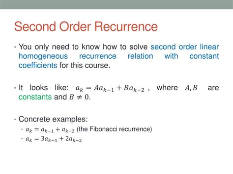 ppt csci2110 tutorial 8 solving recurrence powerpoint presentation free download id 2574088
