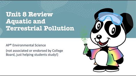 Unit Apes Aquatic And Terrestrial Pollution Review Ap Environmental