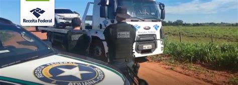 Receita Federal Em Mundo Novo E For A T Tica Do Bpm Ms Apreendem
