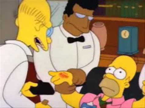 Los Simpsons Homero Conoce A Michael Jackson Los Simpsons YouTube