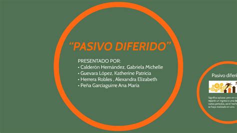 Ejemplos De Pasivo Diferido