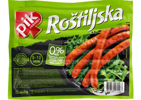 Roštiljska kobasica PIK Vrbovec pik vrbovec hr