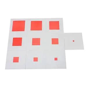 Tarjetas Torre Rosa Montessori JUEGOS MONTESSORI