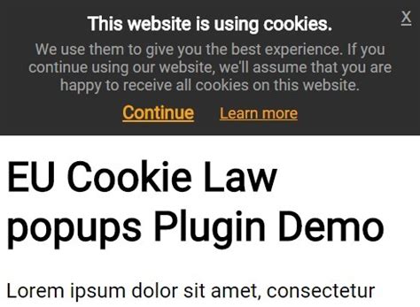 Jquery Gdpr Plugins November