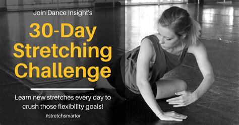 30 Day Stretching Challenge Dance Insight